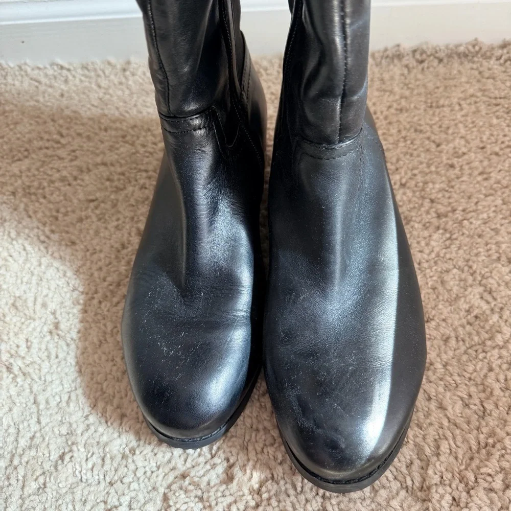 Trotters | Shoes | Trotters Signature Lucia Leather Riding Boot Wide ...